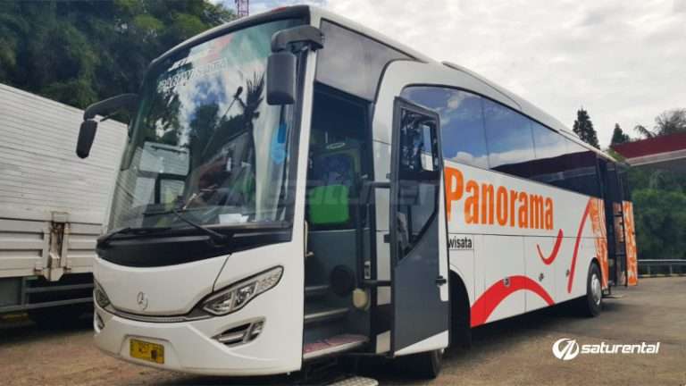 Info Lengkap Foto dan Harga Sewa Bus Pariwisata Panorama