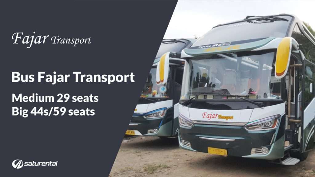 Info Lengkap Foto dan Harga Sewa Bus Pariwisata Fajar Transport