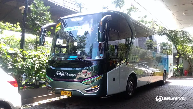 Info Lengkap Foto Harga Sewa Bus Pariwisata Fajar Transport