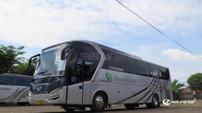 Info Lengkap Foto Harga Sewa Bus Pariwisata City Trans Utama
