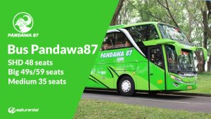 Info Lengkap Foto dan Harga Sewa Bus Pariwisata Pandawa 87