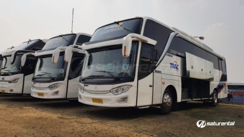 Info Lengkap Foto dan Harga Sewa Bus Pariwisata Trac