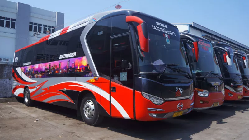 Info Lengkap Foto dan Harga Sewa Bus Pariwisata Bhinneka