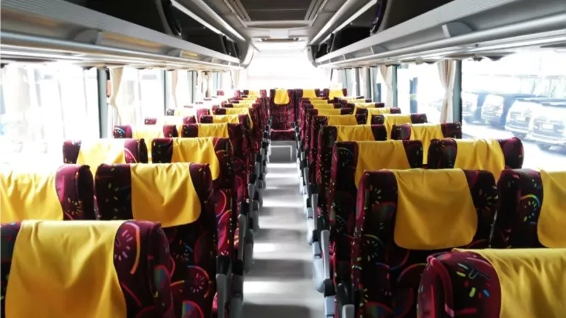 Info Lengkap Foto Harga Sewa Bus Pariwisata Ness Trans - Saturental
