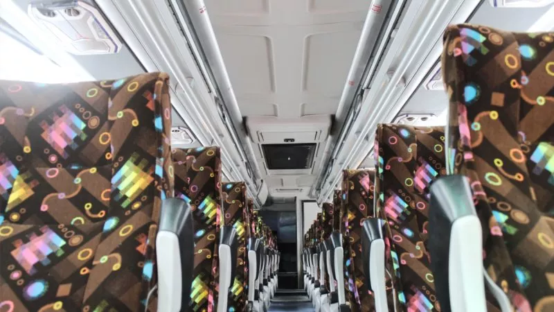 Info Lengkap Foto dan Harga Sewa Bus Pariwisata Patriot - Saturental