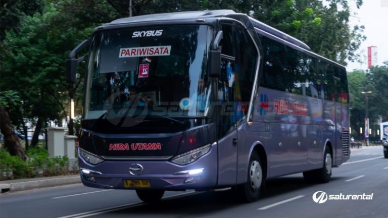 Info Lengkap Foto Harga Sewa Bus Pariwisata Hiba Utama