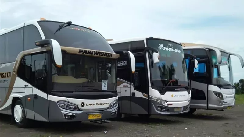 Info Lengkap Foto dan Harga Sewa Bus Pariwisata Limas