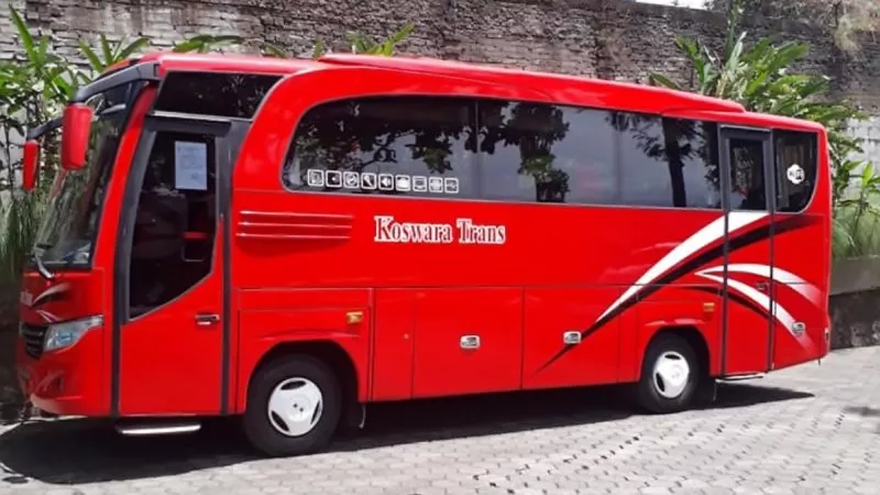 Info Lengkap Foto dan Harga Sewa Bus Pariwisata Koswara Trans