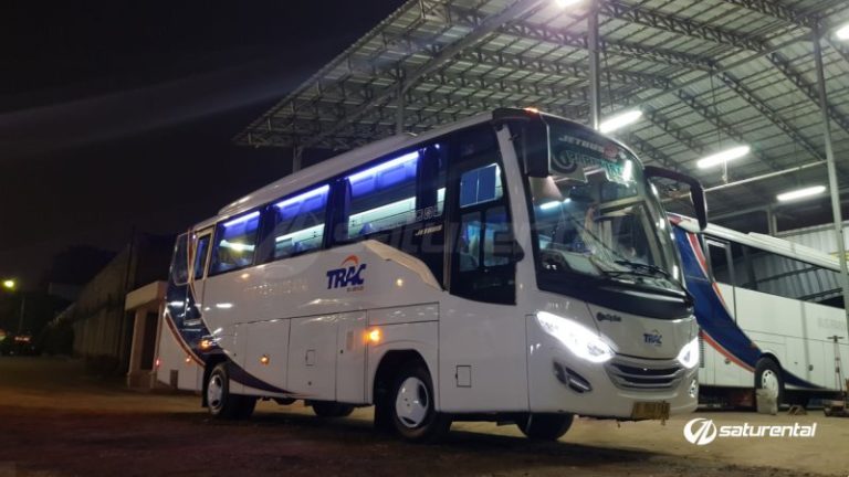 Info Lengkap Foto dan Harga Sewa Bus Pariwisata Trac