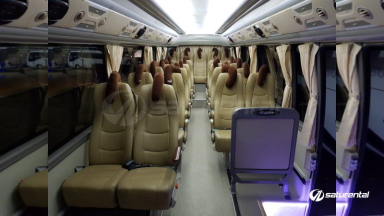 Info Lengkap Foto dan Harga Sewa Bus Pariwisata Trac