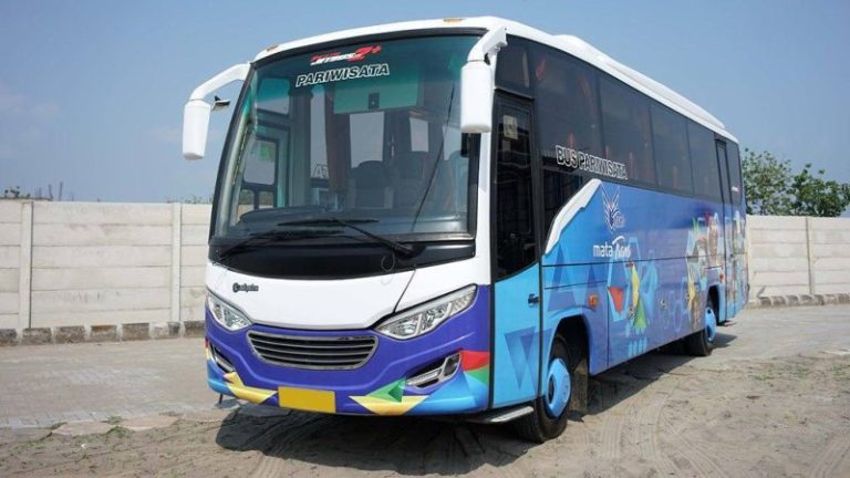 Info Lengkap Foto Harga Sewa Bus Pariwisata Mata Trans - Saturental