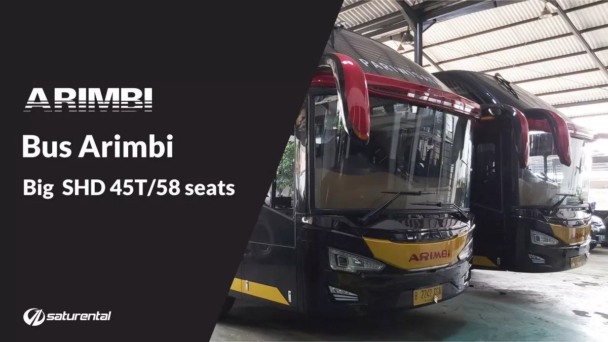 Info Lengkap Foto dan Harga Sewa Bus Pariwisata Arimbi