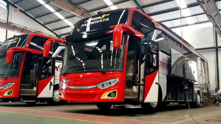 Info Lengkap Foto dan Harga Sewa Bus Pariwisata Sembodo