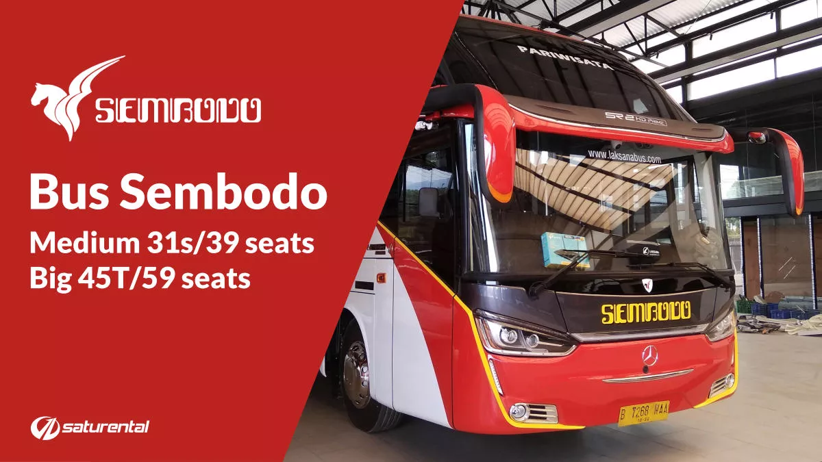 Info Lengkap Foto dan Harga Sewa Bus Pariwisata Sembodo - Saturental