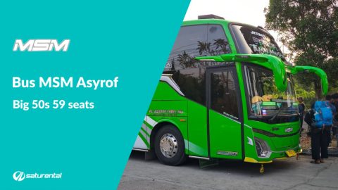 Info Lengkap Foto dan Harga Sewa Bus Pariwisata MSM Asyrof