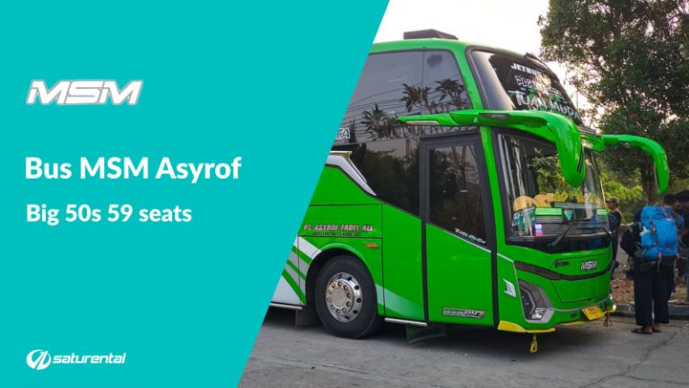 Info Lengkap Foto dan Harga Sewa Bus Pariwisata MSM Asyrof