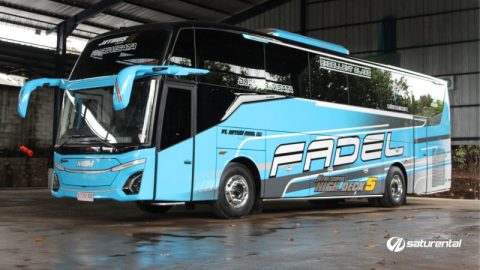 Info Lengkap Foto dan Harga Sewa Bus Pariwisata MSM Asyrof