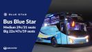 Info Lengkap Foto dan Harga Sewa Bus Pariwisata Blue Star