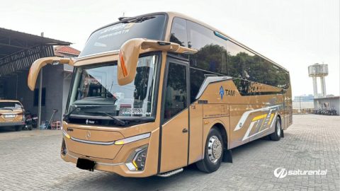 Info Lengkap Foto dan Harga Sewa Bus Pariwisata TAM Wisata