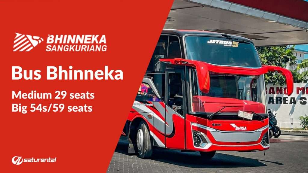 Info Lengkap Foto dan Harga Sewa Bus Pariwisata Bhinneka