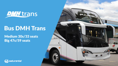 Info Lengkap Foto dan Harga Sewa Bus Pariwisata DMH Trans