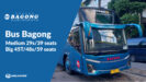 Info Lengkap Foto dan Harga Sewa Bus Pariwisata Bagong