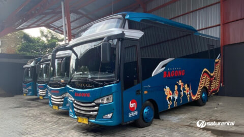 Info Lengkap Foto dan Harga Sewa Bus Pariwisata Bagong