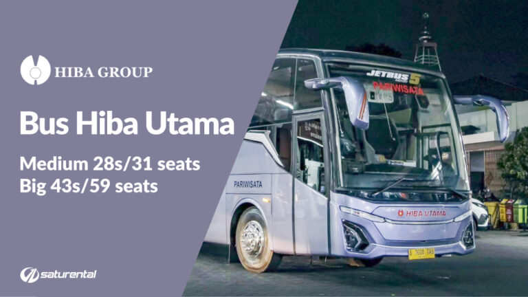 Info Lengkap Foto dan Harga Sewa Bus Pariwisata Hiba Utama