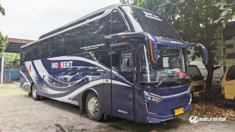Info Lengkap Foto dan Harga Sewa Bus Pariwisata Indorent