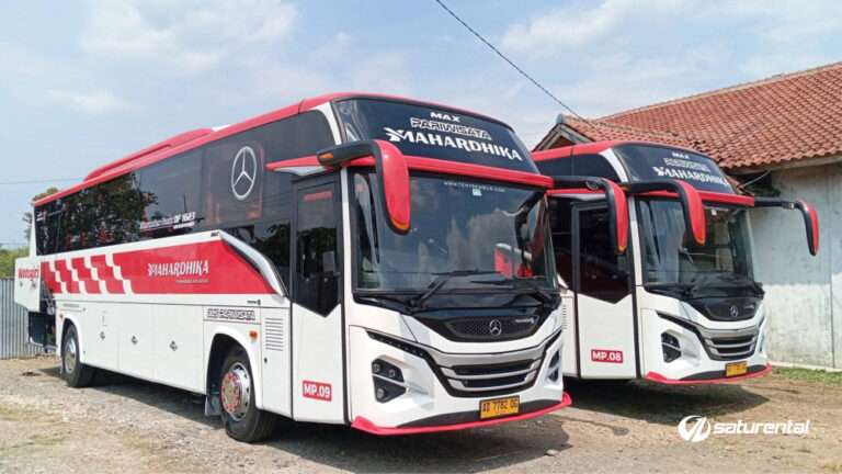 Info Lengkap Foto dan Harga Sewa Bus Pariwisata Mahardhika