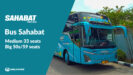 Info Lengkap Foto dan Harga Sewa Bus Pariwisata Sahabat