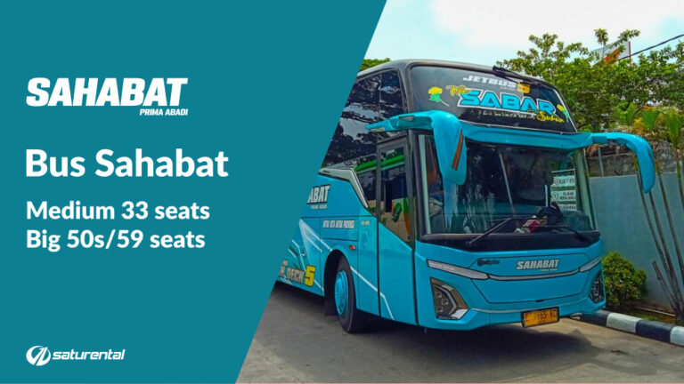 Info Lengkap Foto dan Harga Sewa Bus Pariwisata Sahabat