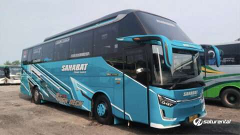 Info Lengkap Foto dan Harga Sewa Bus Pariwisata Sahabat