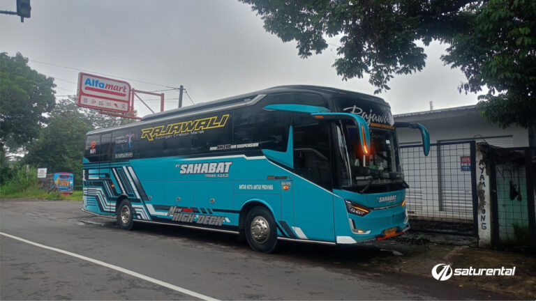 Info Lengkap Foto dan Harga Sewa Bus Pariwisata Sahabat