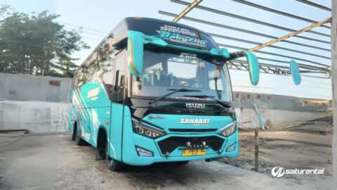 Info Lengkap Foto dan Harga Sewa Bus Pariwisata Sahabat