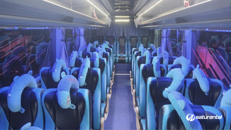 Info Lengkap Foto dan Harga Sewa Bus Pariwisata Sahabat