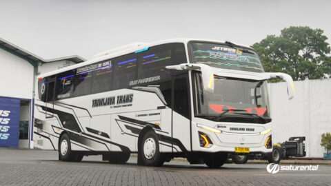 Info Lengkap Foto dan Harga Sewa Bus Pariwisata Triwijaya Trans